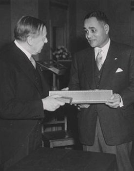 Ralph Bunche, premier afro-descendant Prix Nobel de la paix
