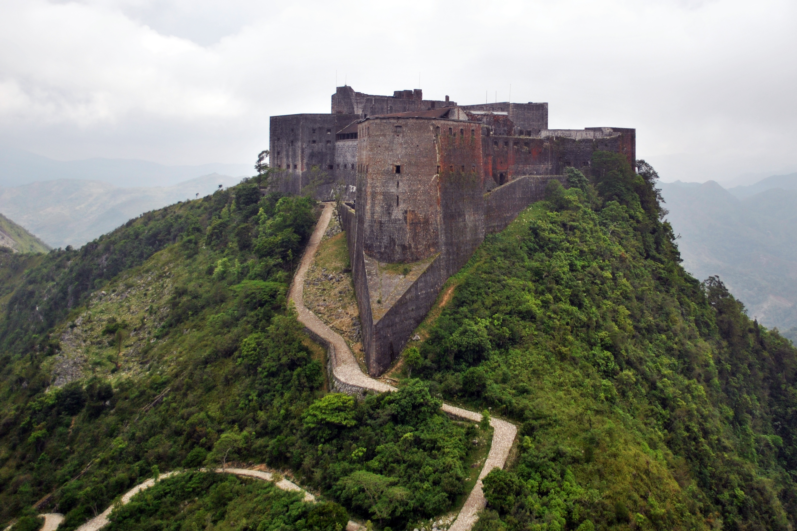 Une merveille architecturale: le palais Sans Souci (Haïti)