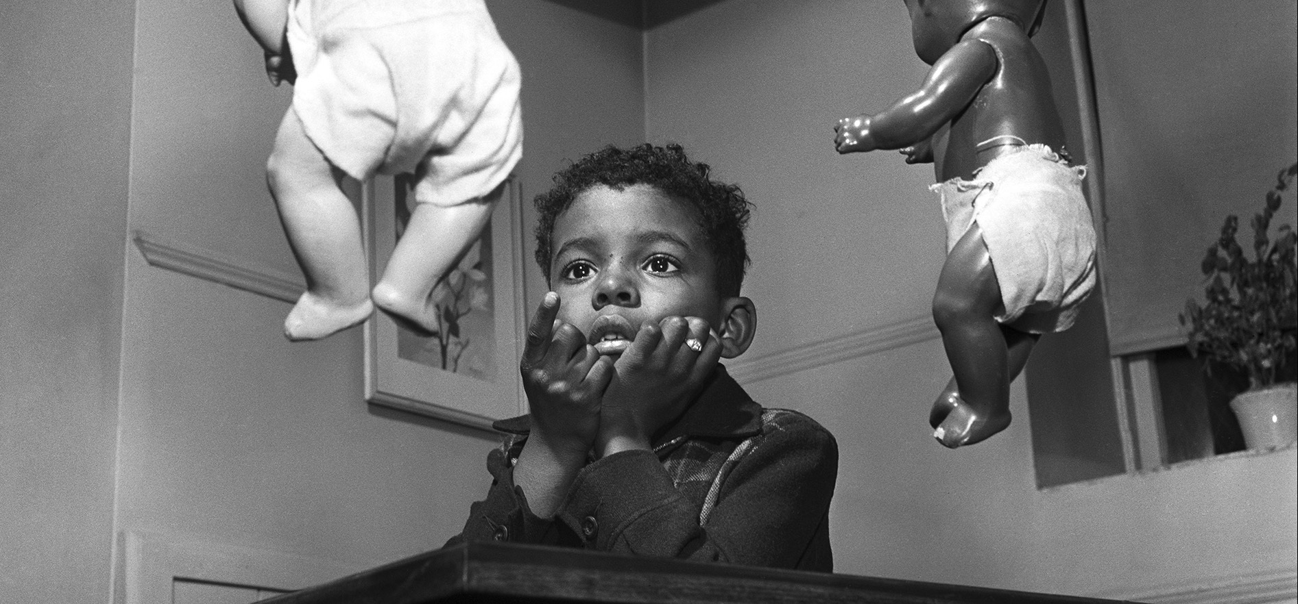 The famous doll test by Mamie and Kenneth Clark