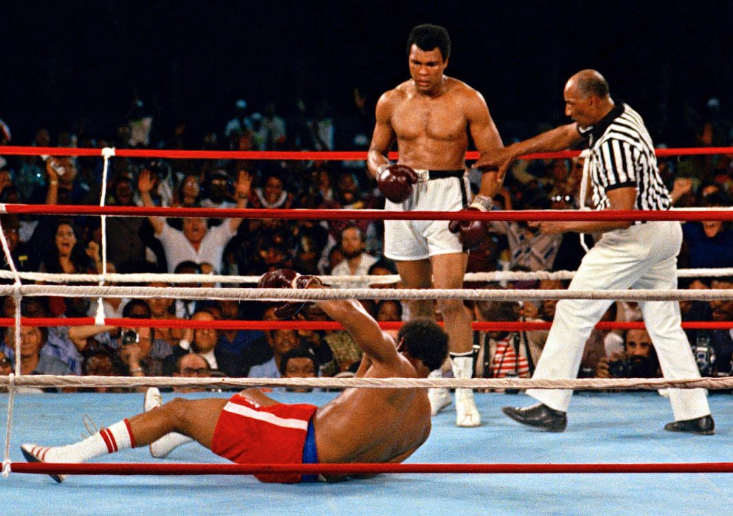 Rumble in the Jungle, or when Ali became a legend