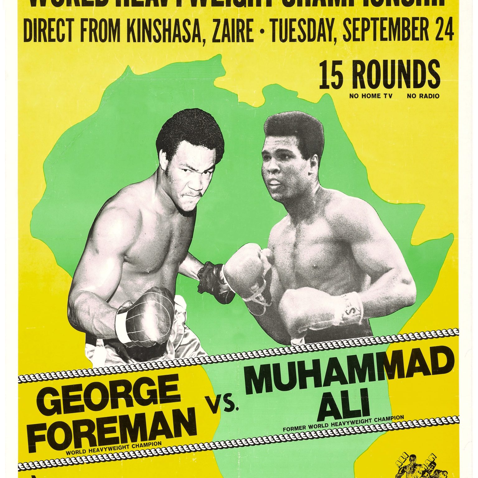 Rumble in the Jungle, or when Ali became a legend