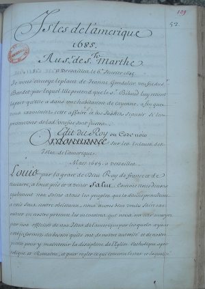 The Code Noir: Legal anatomy of colonial dehumanization