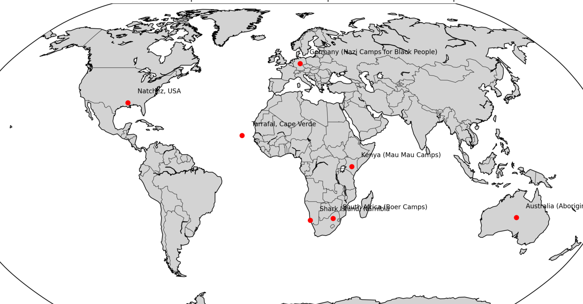 7 shameful examples of concentration camps created for black people