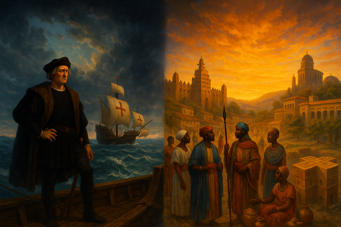 What was happening in Africa in 1492?