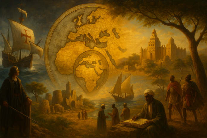 What was happening in Africa in 1492?