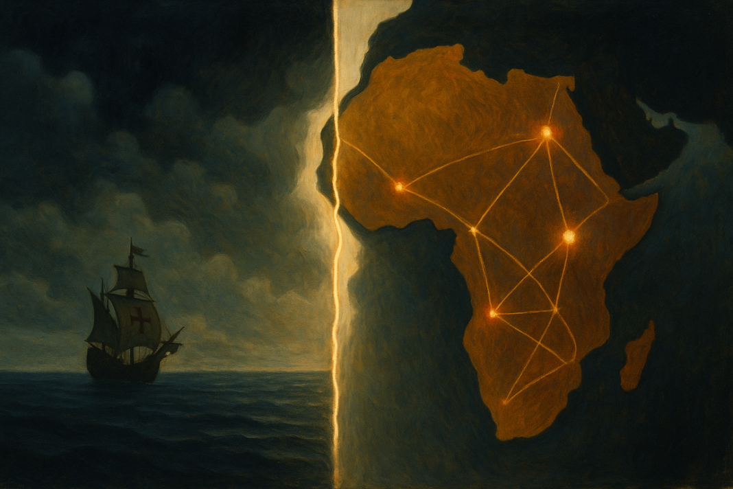 What was happening in Africa in 1492?