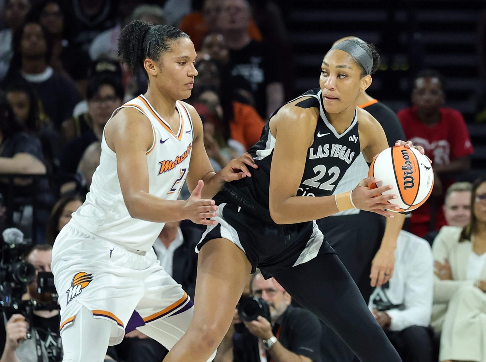 WNBA FINALS 2025 : A'ja Wilson et Alyssa Thomas, le duel pour l ...